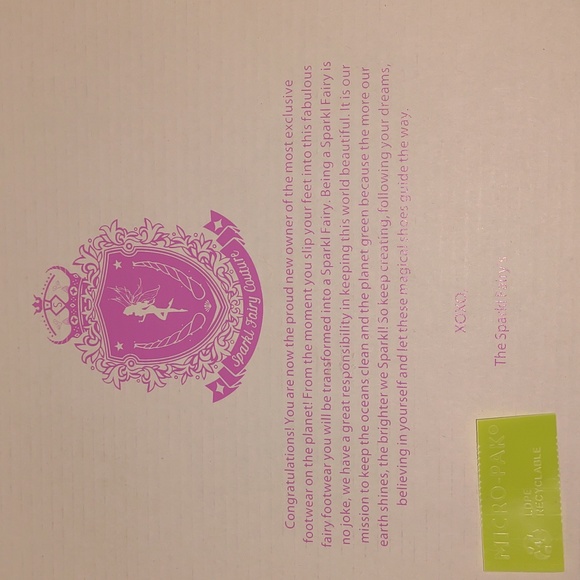 Sparkl | Shoes | Sparkl Fairy Couture Lilac Birds The Word Feather ...